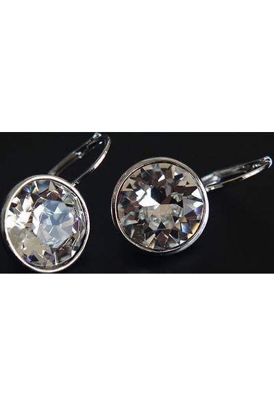 Monemel Swarovski Taşlı Küpe