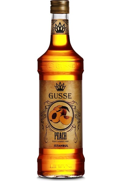 Gusse Şeftali (Peach) Aromalı Kokteyl Şurubu 70 cl