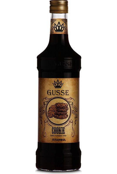 Gusse Kurabiye (Cookie) Aromalı Kokteyl Şurubu 70 cl Gusse Kurabiye (Cookie) Aromalı Kokteyl Şurubu 70 cl