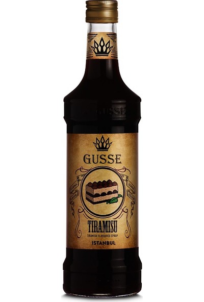 Gusse Tiramisu Aromalı Kokteyl Şurup 70 cl Gusse Tiramisu Aromalı Kokteyl Şurup 70 cl