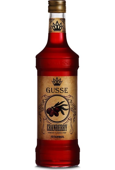 Gusse Kızılcık (Cranberry) Aromalı Kokteyl Şurup 70 cl Gusse Kızılcık (Cranberry) Aromalı Kokteyl Şurup 70 cl