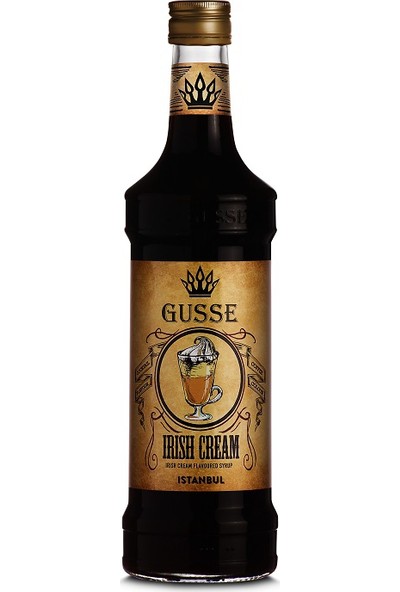 Gusse İrlanda Kreması (Irish Cream) Aromalı Kokteyl Şurup 70 cl