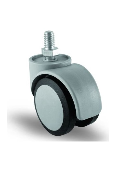4 Adet Ec05Mkt50, Oynak Civatalı Mobilya Tekerleği Sehpa Tekeri, Çap:50, 4Lü Set, Geniş Sessiz Tip