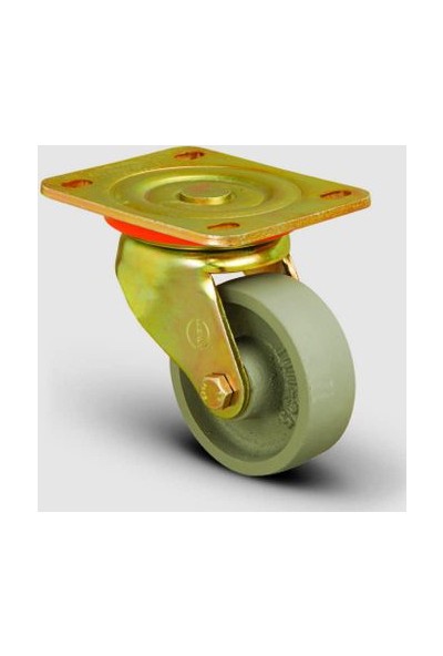 Oynak Tabla Bağlantılı, Burçlu, Döküm, Ağır Sanayi Tekerleği Çap:55 - Ed01 Vkv 55 Oynak Tabla Bağlantılı, Burçlu, Döküm, Ağır Sanayi Tekerleği Çap:55 - Ed01 Vkv 55