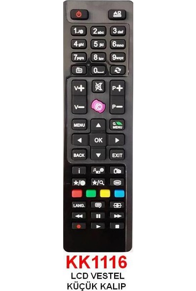 Vestel Smart Led Tv Uyumlu Mini Uzaktan Kumanda