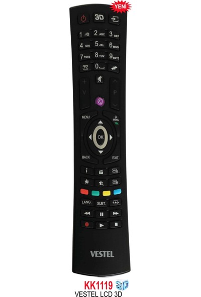 Vestel Smart Tv Led Tv Kumandası
