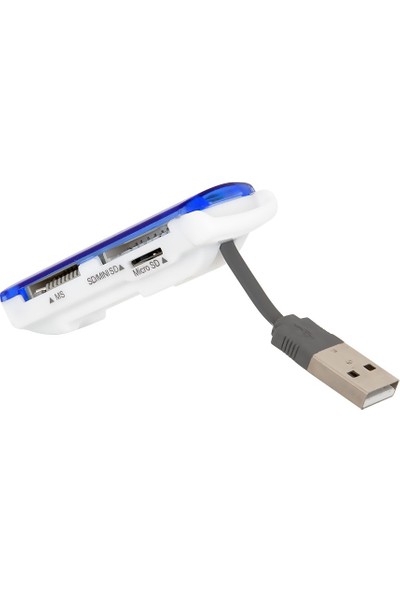 Frisby FCR-40P Taşınabilir USB 2.0 Kart Okuyucu Frisby FCR-40P Taşınabilir USB 2.0 Kart Okuyucu