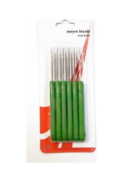 Modatools Bıçak Meyve 6 Lı 3675