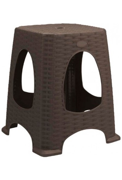 Modatools Tabure Büyük Kahverengi 8659