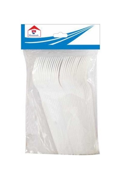 Modatools Plastik Çatal Büyük 100 Lü Paket Eko 5221 Modatools Plastik Çatal Büyük 100 Lü Paket Eko 5221