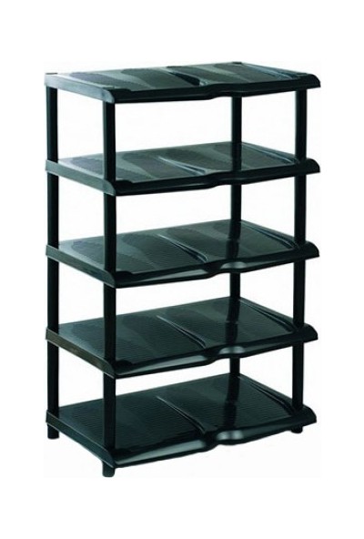 Modatools Ayakkabılık 5 Li Siyah 15539