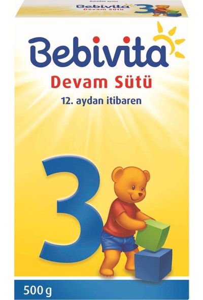 Bebivita 3 Devam Sütü 500 gr