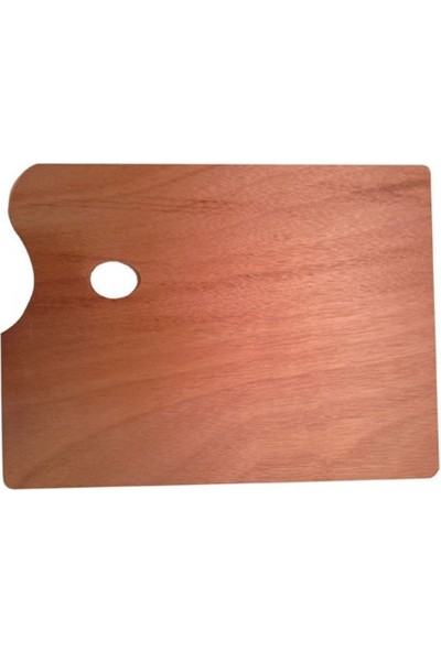 Resim Paleti Ahşap 30x40 cm Dikdörtgen VTK-836
