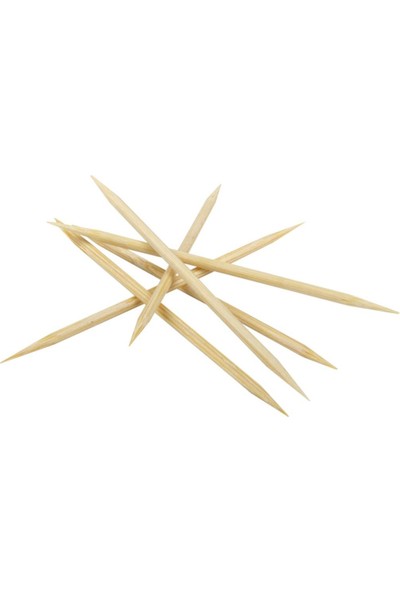 Espiga Polente Ahşap Poşetli Jelatinli Kürdan 750'li x 5 Paket (Kullan At)