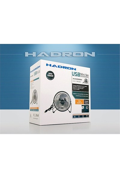 Hadron Hd2021 Büyük Boy Usb Fan Vantilatör Cyber 17 Cm Metal Hadron Hd2021 Büyük Boy Usb Fan Vantilatör Cyber 17 Cm Metal