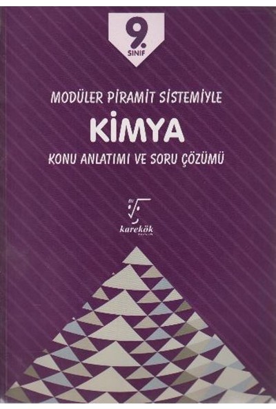 Karekök Yayınları 9.Sınıf Kimya Konu Anlatımlı Karekök Yayınları 9.Sınıf Kimya Konu Anlatımlı