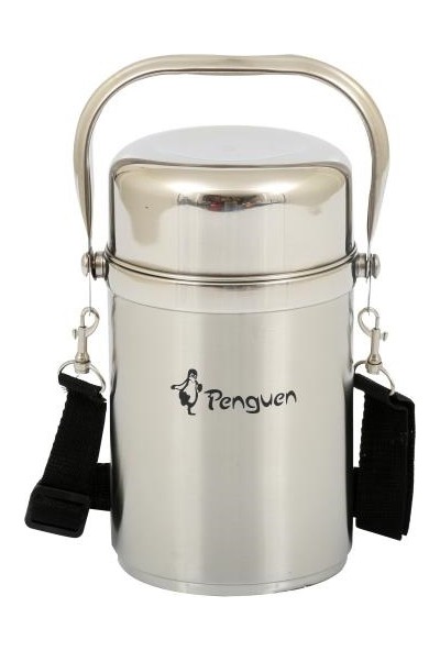 Penguen Çelik Yemek Termosu 3 Katlı 1.6 Litre Sefer Tası Penguen Çelik Yemek Termosu 3 Katlı 1.6 Litre Sefer Tası