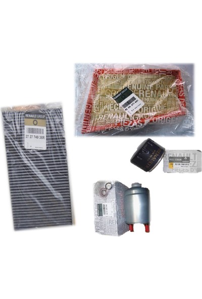 Orjinal Renault Mais Megane 2 1.5 Dci Filtre Bakım Seti