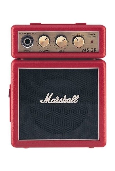 Marshall Ms-2R Mini Elektro Gitar Amfisi Marshall Ms-2R Mini Elektro Gitar Amfisi