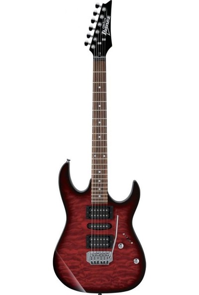 Ibanez GRX70QA-TRB Transparent Red Burst Elektro Gitar