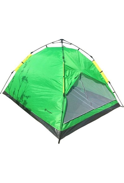 Dıscovery Otomatik 4 Kişilik 260X220X145 Cm Yeşil - Sarı Çadır