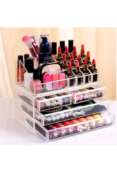 Peak Bays 4 Çekmeceli Pratik Kozmetik Organizeri