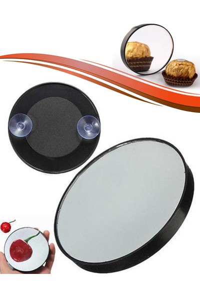 Peak Bays Çukur Ayna Makyaj Aynası 10x Büyüteçli