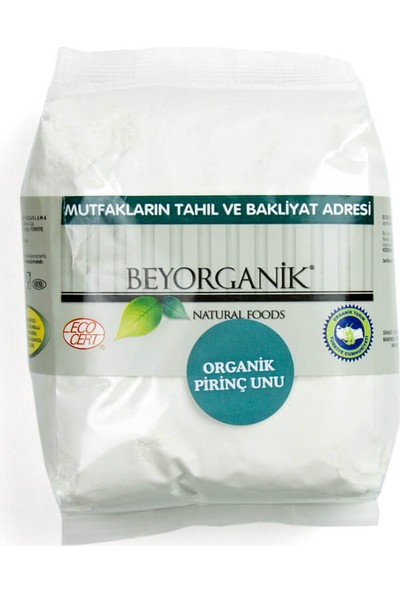 Beyorganik Organik Pirinç Unu 500 Gr.