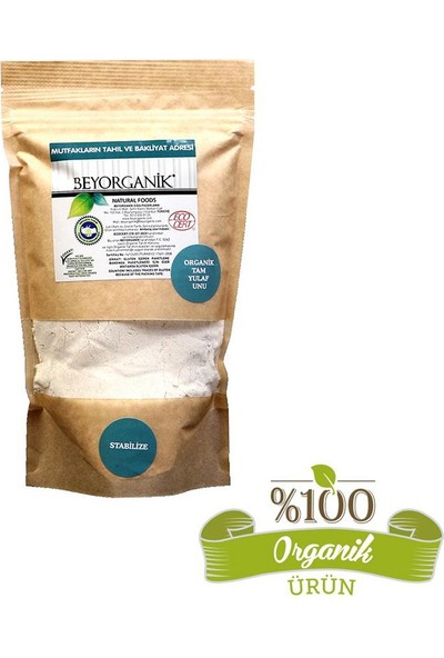 Beyorganik Organik Tam Yulaf Unu 350 Gr Beyorganik Organik Tam Yulaf Unu 350 Gr