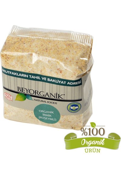 Beyorganik Organik İrmik Ruşeymli 350 Gr Beyorganik Organik İrmik Ruşeymli 350 Gr
