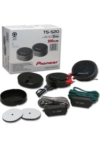 Pıoneer Ts-S20 Tweter 200 Watt Orjinal Amfiye Dayanıklı Pıoneer Ts-S20 Tweter 200 Watt Orjinal Amfiye Dayanıklı