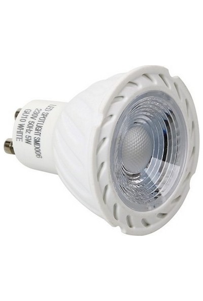 Led Çanak 220V 5W 40W 450 Lümen Gu 10 Günışığı Sarı 3000Kelvin