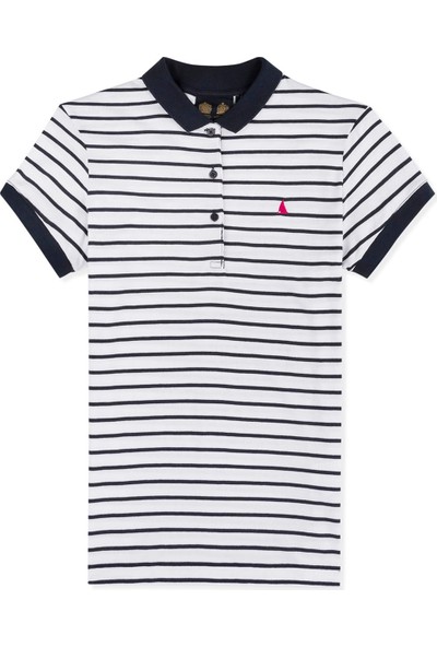 Musto Elle Strıped Polo Fw t-shirt