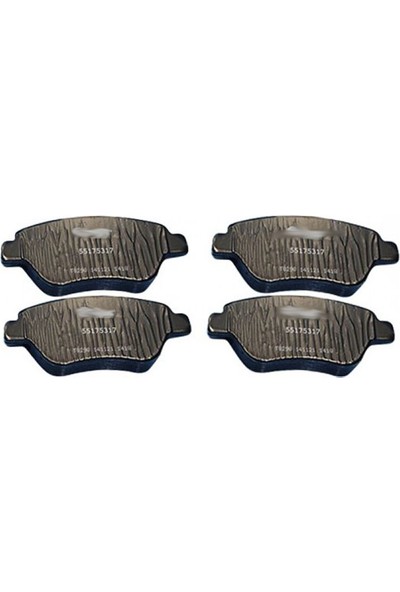 OPAR Ön Fren Balata Fiat Palio-Albea-Doblo 2002-2012 Opel Corsa-D 2007- OPAR Ön Fren Balata Fiat Palio-Albea-Doblo 2002-2012 Opel Corsa-D 2007-