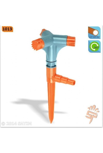 Dairesel Döner Fiskiye 3'Lü (Çim Sulama)