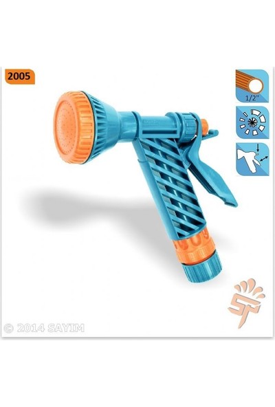 Tetikli Tabanca Süzek 1/2'' (Bahçe Sulama)