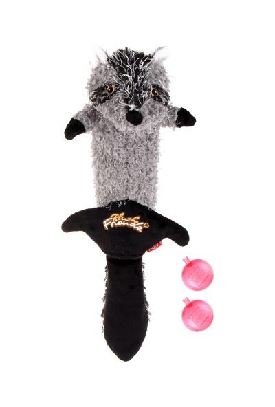 GiGwi 6300 Plush Friendz Sesli Rakun Peluş Köpek Oyuncag GiGwi 6300 Plush Friendz Sesli Rakun Peluş Köpek Oyuncag