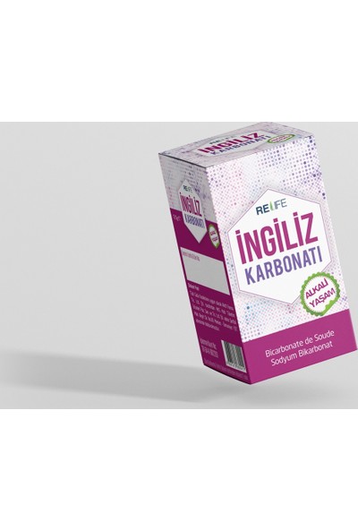 Re-life ingiliz karbonatı 125 gr.