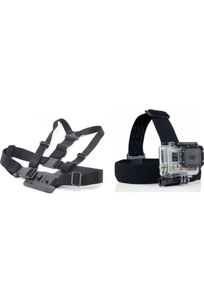 Sjcam Kafa Bandı, Gögüs Bandı Aksesuar Seti Ks1427 Sjcam Kafa Bandı, Gögüs Bandı Aksesuar Seti Ks1427
