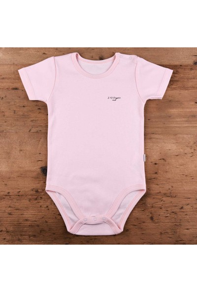 Kitikate Organik Bebe Boy Kısa Kol Badi