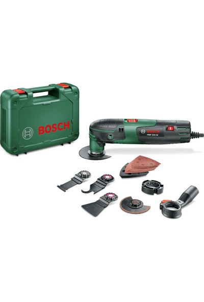 Bosch PMF 220 CE Mulit Set Çok Fonksiyonlu Alet 220W Bosch PMF 220 CE Mulit Set Çok Fonksiyonlu Alet 220W