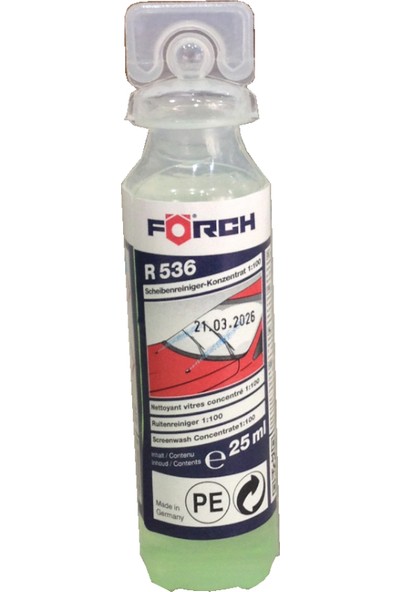 Förch Cam Temizleme Konz. 1:100 25 ml.