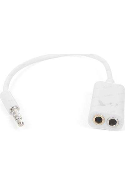 Dark 3.5mm - Kulaklık Mikrofon Çoklayıcı Y Kablo (DK-CB-AUC03) Dark 3.5mm - Kulaklık Mikrofon Çoklayıcı Y Kablo (DK-CB-AUC03)