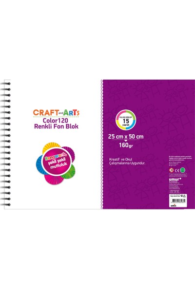 Craft And Arts Fblok 15 Ypr 25X35 160 Gr Craft And Arts Fblok 15 Ypr 25X35 160 Gr