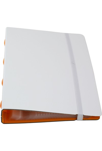 UMIX KARTVİZİTLİK 180'Lİ BEYAZ TURUNCU