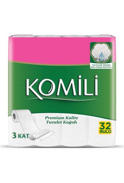 Komili Tuvalet Kağıdı 32'li Komili Tuvalet Kağıdı 32'li