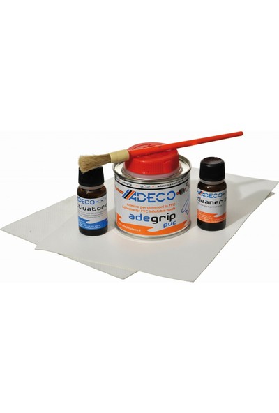 Adeco Şişme Bot Tamir Kiti , Hypalon Yapıştırıcı Turuncu -- 125Gr+10 Ml Adeco Şişme Bot Tamir Kiti , Hypalon Yapıştırıcı Turuncu -- 125Gr+10 Ml