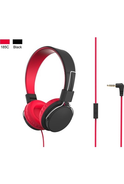 Mqbix Mqht570 Mikrofonlu Kulaküstü Kulaklık Mqht570Blk/Red -