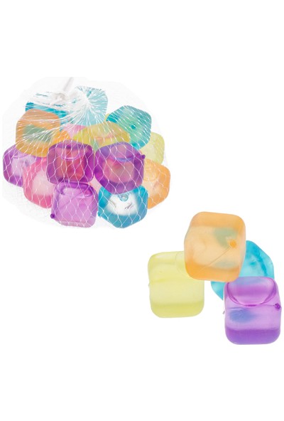 LoveQ Buz Küpü Renkli 2,5X2,5X2,5 Cm 20'Li Pk LoveQ Buz Küpü Renkli 2,5X2,5X2,5 Cm 20'Li Pk
