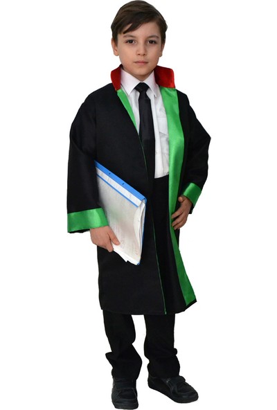 Hkostüm Avukat Cübbesi- Çocuk Meslek Kostümü 7-8 Yaş